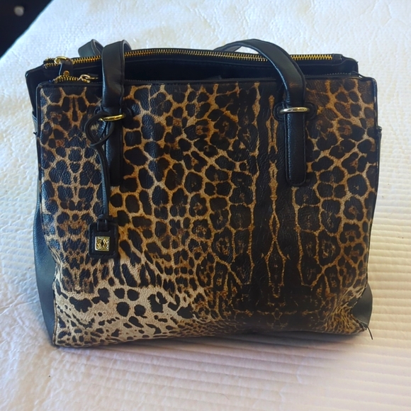 Kate Landry | Bags | Kate Landry Leopard Print Medium Tote | Poshmark